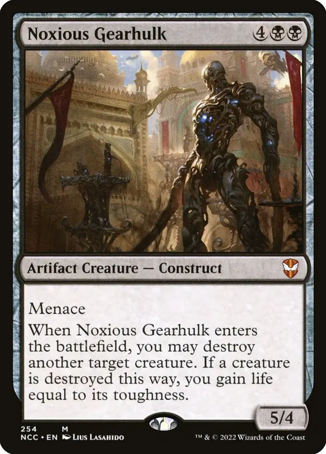 Noxious Gearhulk • Artifact Creature — Construct (New Capenna Commander ...