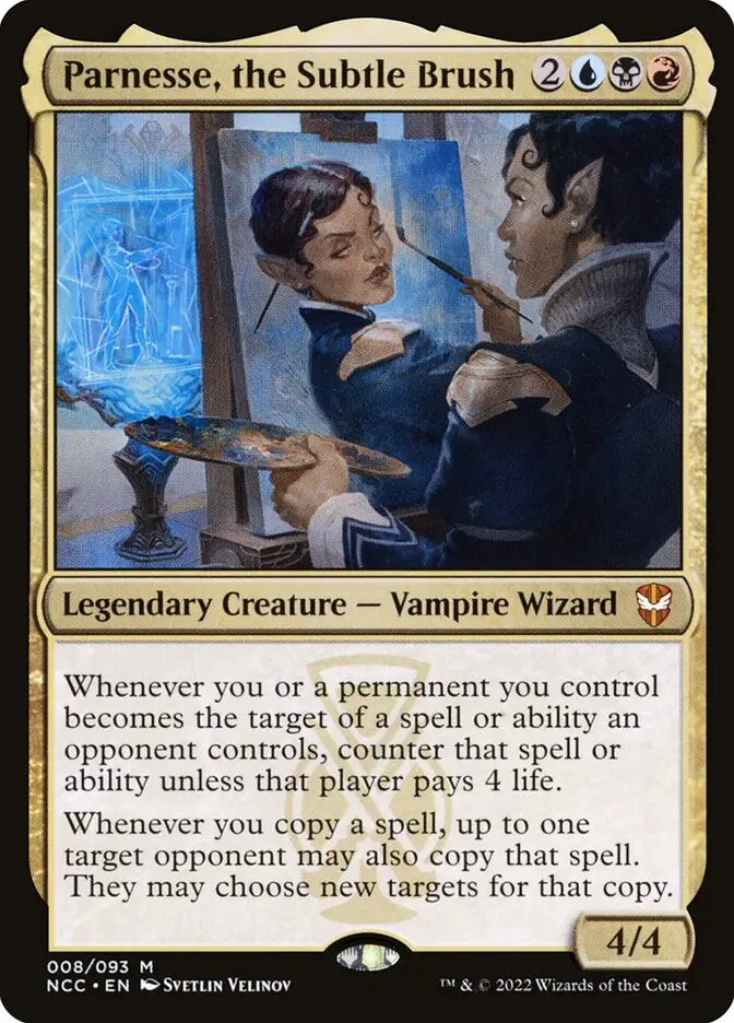 Parnesse, the Subtle Brush • Legendary Creature — Vampire Wizard (New ...