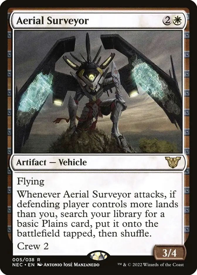 Aerial Surveyor • Artifact — Vehicle (Neon Dynasty Commander) - MTG Assist