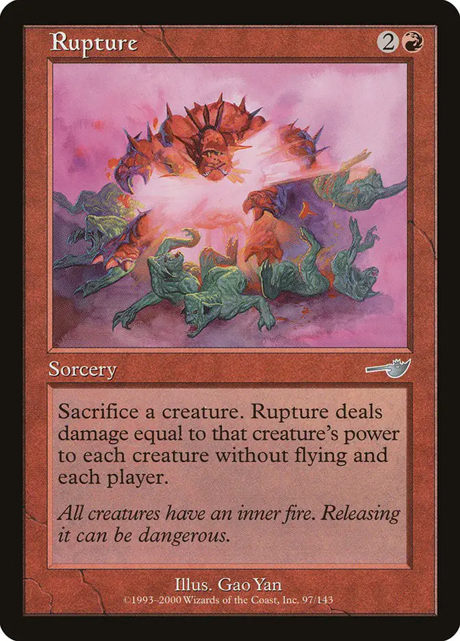 Rupture sets and printings - MTG Assist