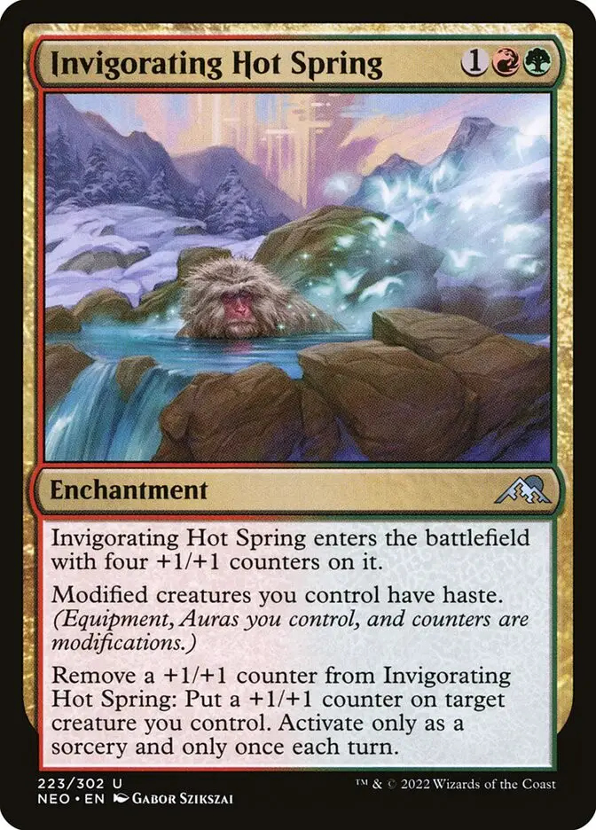 Invigorating Hot Spring • Enchantment (Kamigawa: Neon Dynasty) - MTG Assist