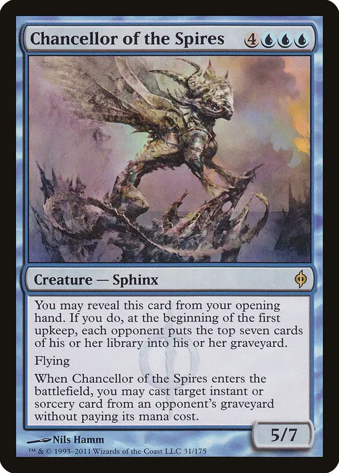 Chancellor of the Spires • Creature — Phyrexian Sphinx (New Phyrexia ...