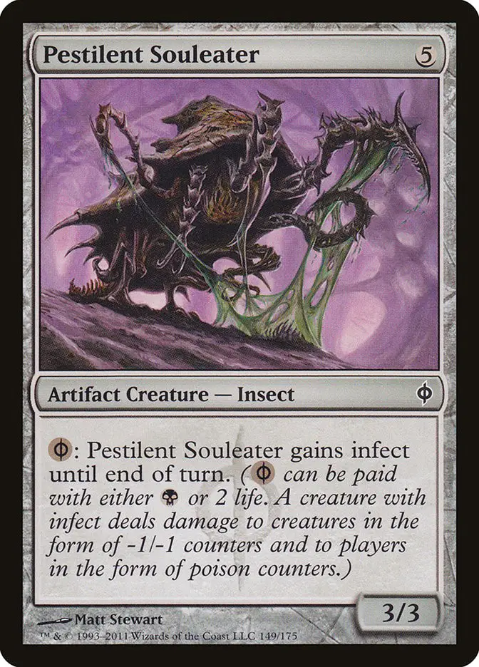 Pestilent Souleater • Artifact Creature — Phyrexian Insect (New ...