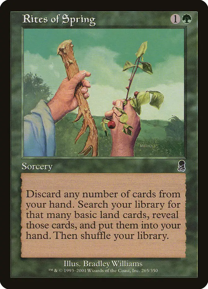 Rites of Spring • Sorcery (Odyssey) - MTG Assist