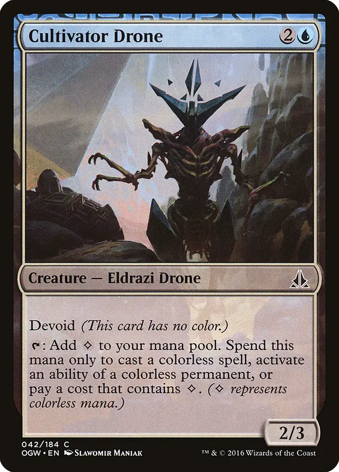 Cultivator Drone • Creature — Eldrazi Drone (Oath of the Gatewatch ...