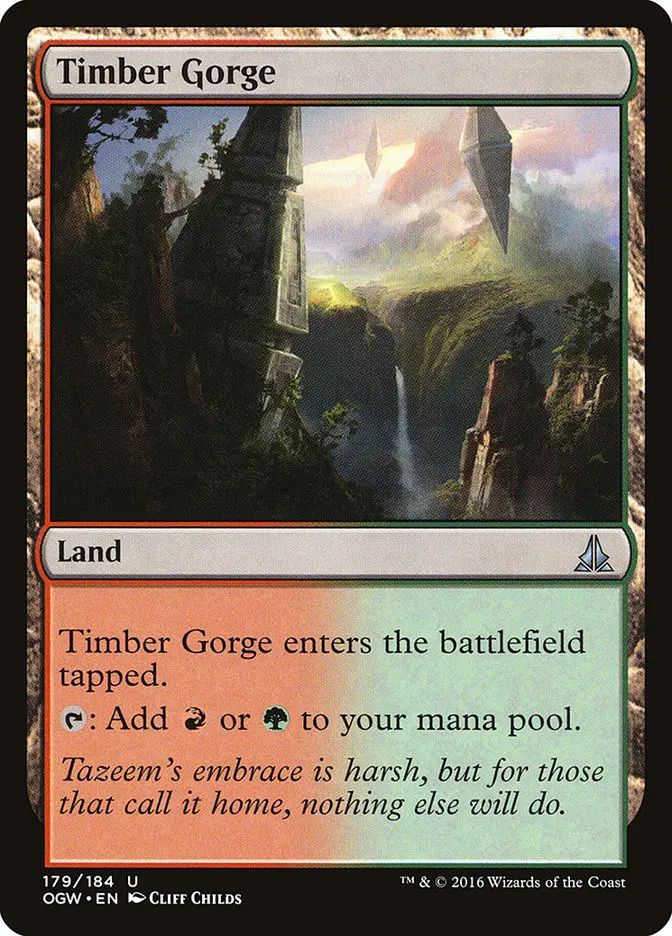 Timber Gorge • Land (Oath of the Gatewatch) - MTG Assist
