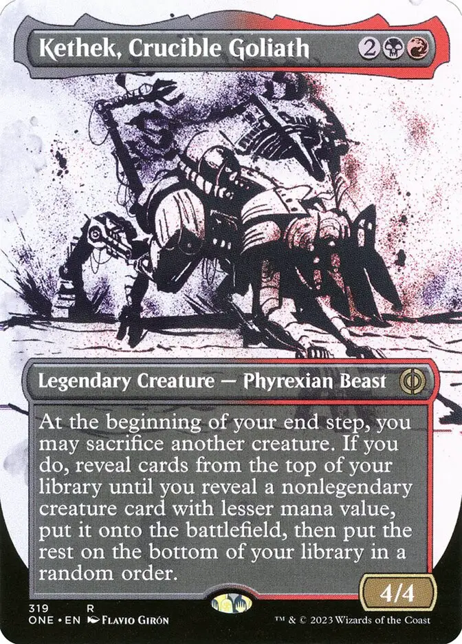 Kethek, Crucible Goliath • Legendary Creature — Phyrexian Beast ...