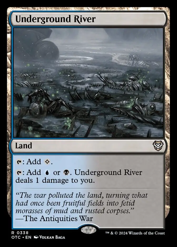 Underground River • Land (Outlaws of Thunder Junction Commander) - MTG ...