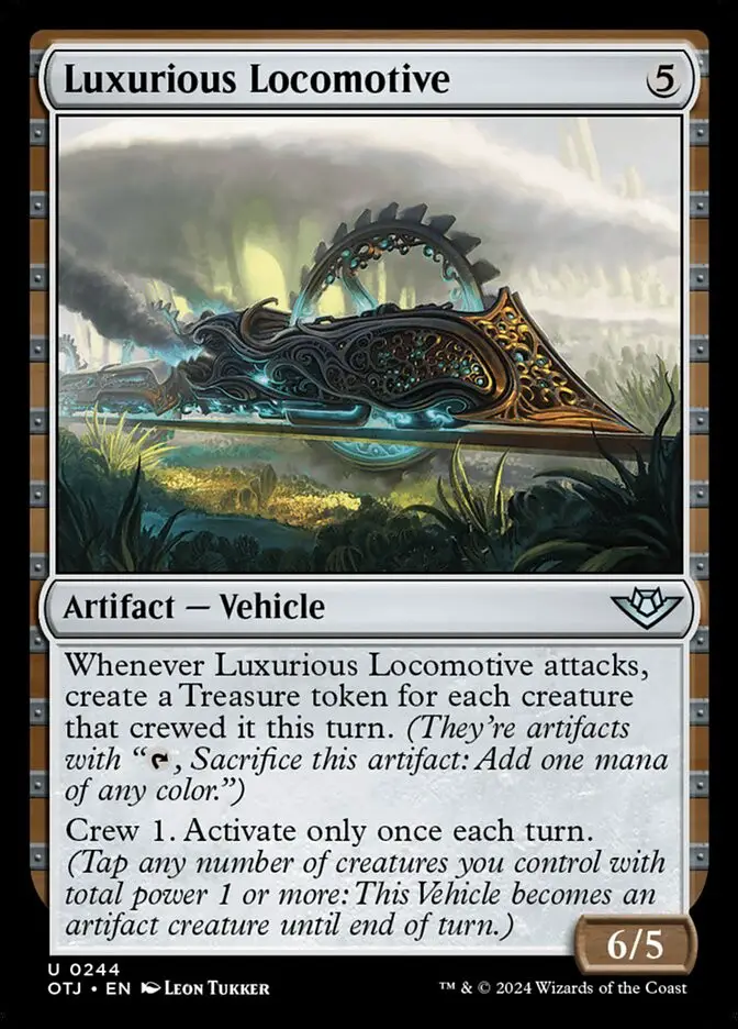 Luxurious Locomotive • Artifact — Vehicle (Outlaws of Thunder Junction ...