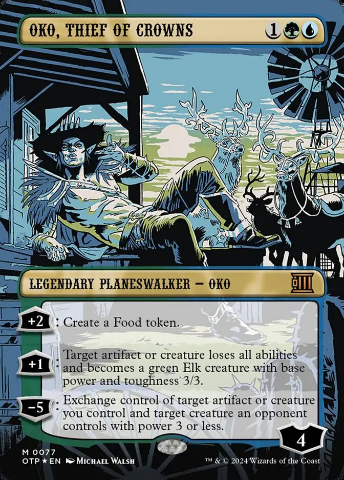 Oko, Thief of Crowns • Legendary Planeswalker — Oko (Breaking News ...