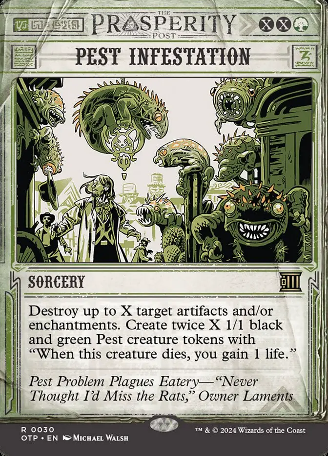Pest Infestation • Sorcery (Breaking News) - MTG Assist