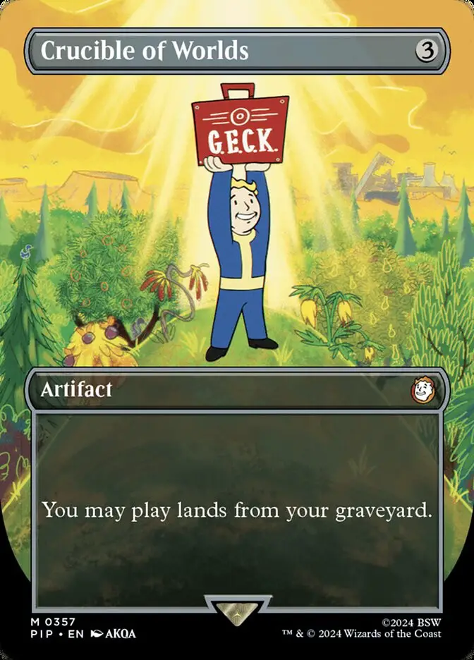 Crucible of Worlds • Artifact (Fallout) - MTG Assist