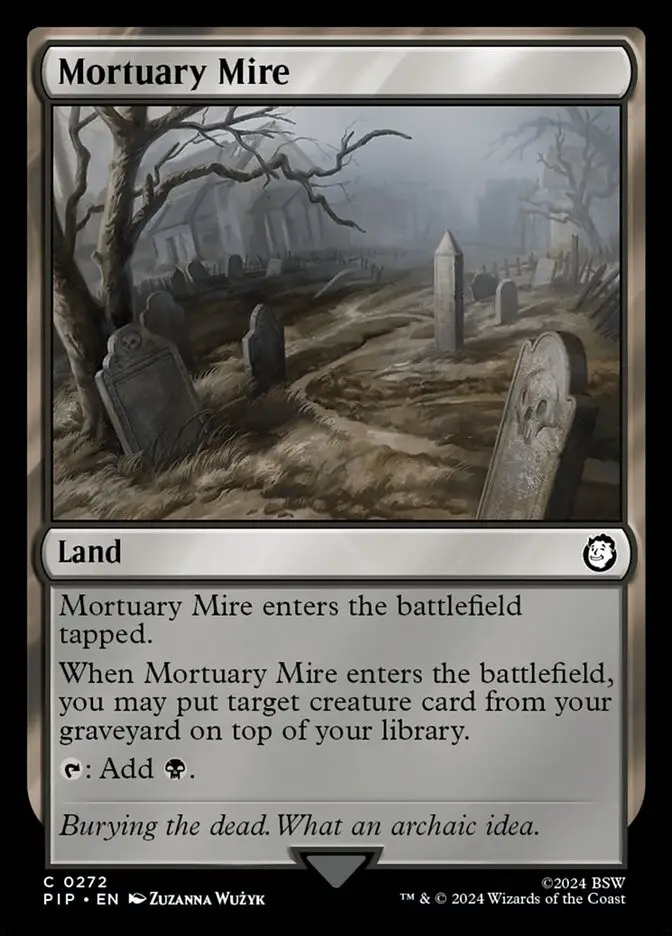 Mortuary Mire • Land (Fallout) - MTG Assist