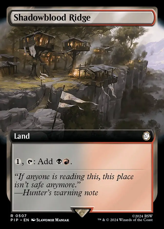Shadowblood Ridge • Land (Fallout) - MTG Assist