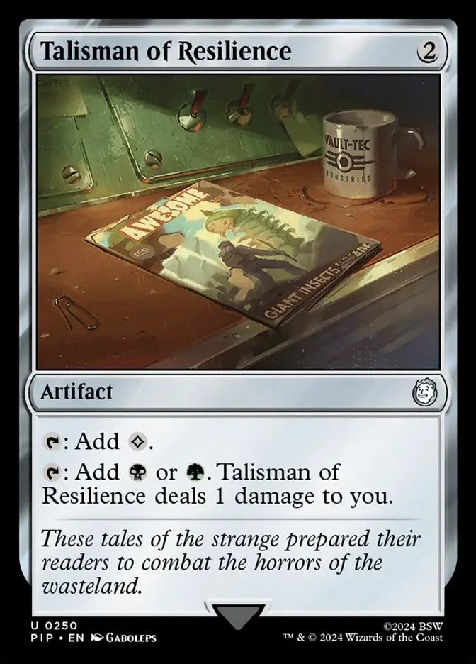 Talisman of Resilience • Artifact (Fallout) - MTG Assist