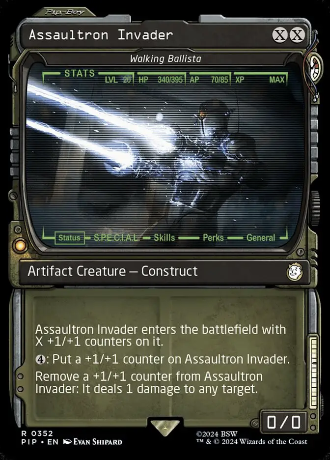 Walking Ballista • Artifact Creature — Construct (Fallout) - MTG Assist