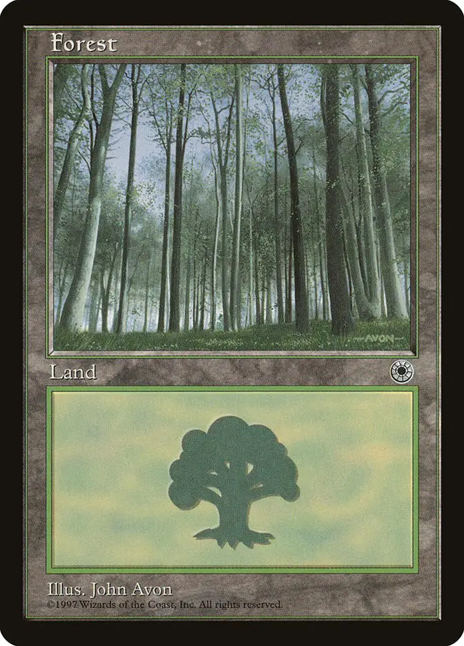 Forest • Basic Land — Forest (Portal) - MTG Assist