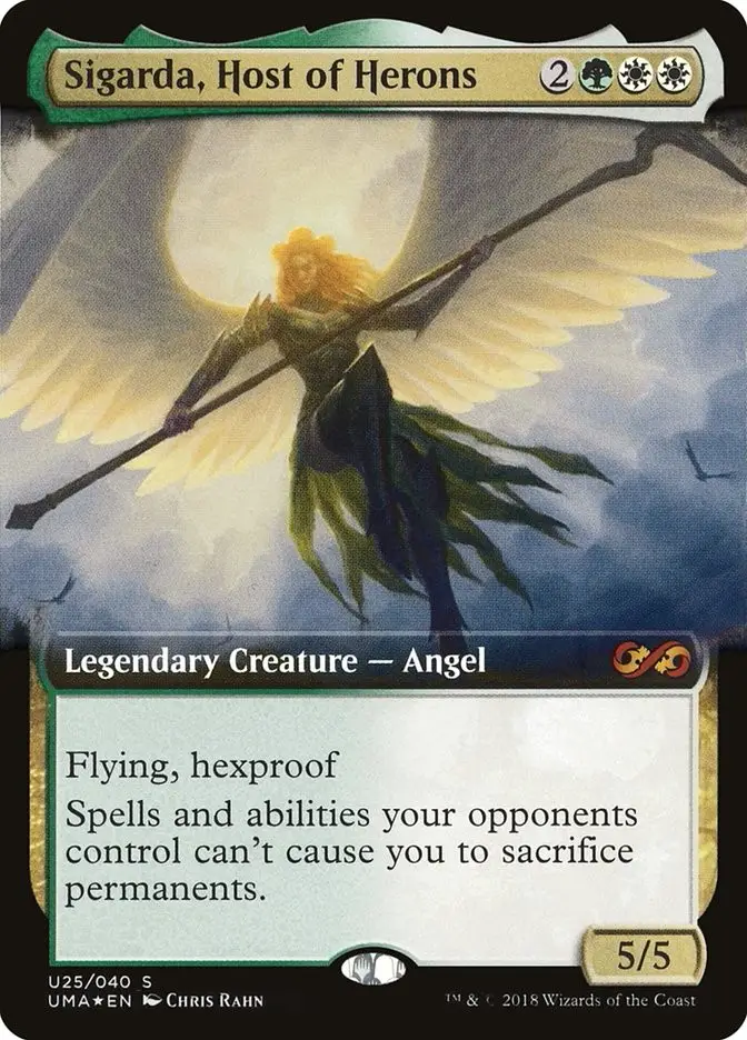 Sigarda, Host of Herons • Legendary Creature — Angel (Ultimate Box ...