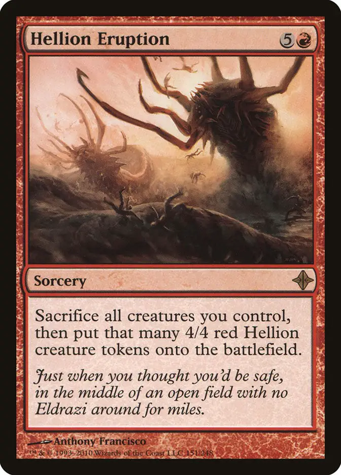 Hellion Eruption • Sorcery (Rise of the Eldrazi) - MTG Assist