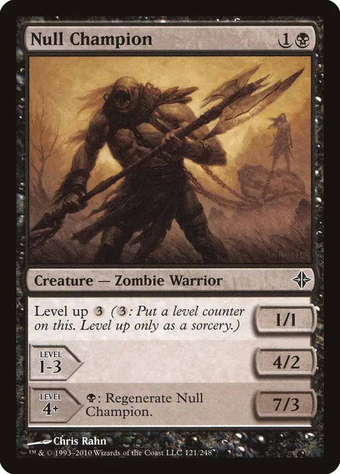 Null Champion • Creature — Zombie Warrior (Rise of the Eldrazi) - MTG ...