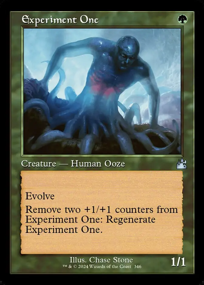 Experiment One • Creature — Human Ooze (Ravnica Remastered) - MTG Assist