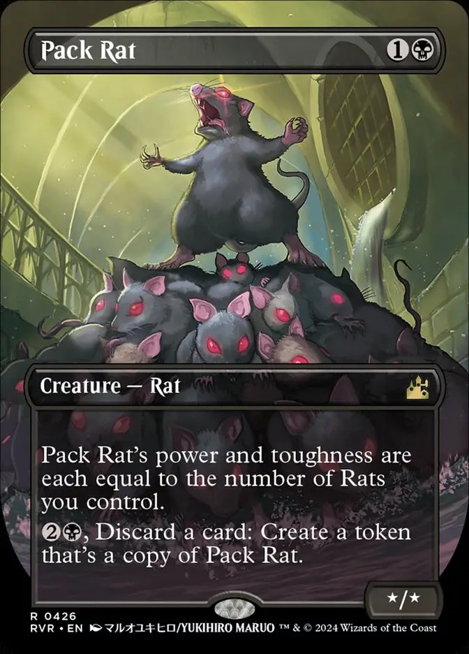 Pack Rat • Creature — Rat (Ravnica Remastered) - MTG Assist