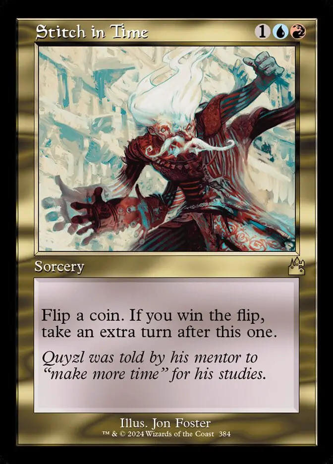 Stitch in Time • Sorcery (Ravnica Remastered) - MTG Assist