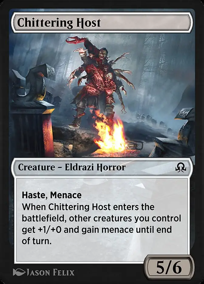 Chittering Host • Creature — Eldrazi Horror (Shadows over Innistrad ...
