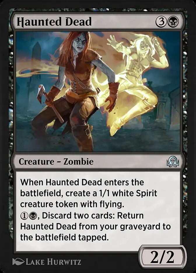 Haunted Dead • Creature — Zombie (Shadows over Innistrad Remastered ...