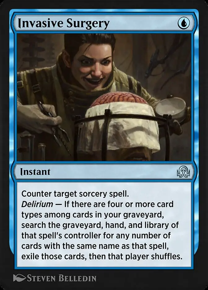Invasive Surgery • Instant (Shadows over Innistrad Remastered) - MTG Assist