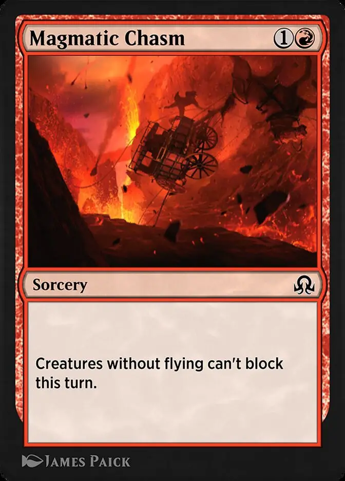Magmatic Chasm • Sorcery (Shadows over Innistrad Remastered) - MTG Assist