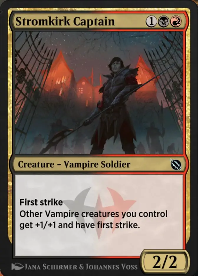 Stromkirk Captain • Creature — Vampire Soldier (Shadows of the Past ...