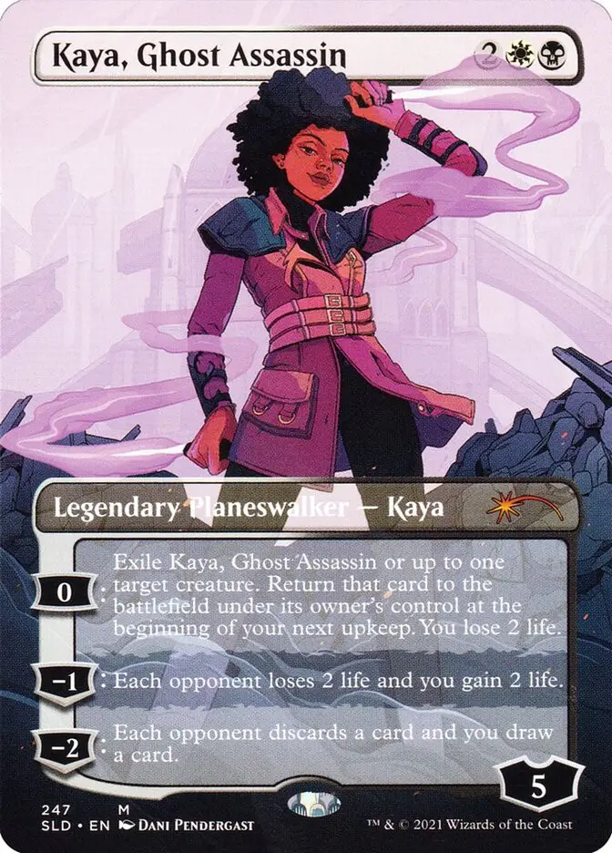 Kaya, Ghost Assassin • Legendary Planeswalker — Kaya (Secret Lair Drop ...