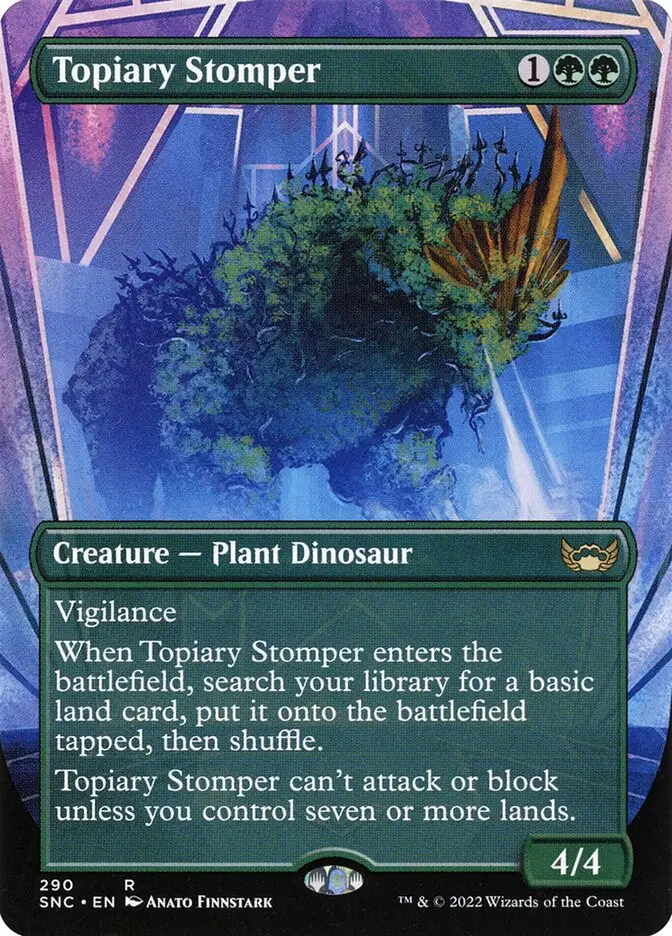 Topiary Stomper • Creature — Plant Dinosaur (Streets of New Capenna ...