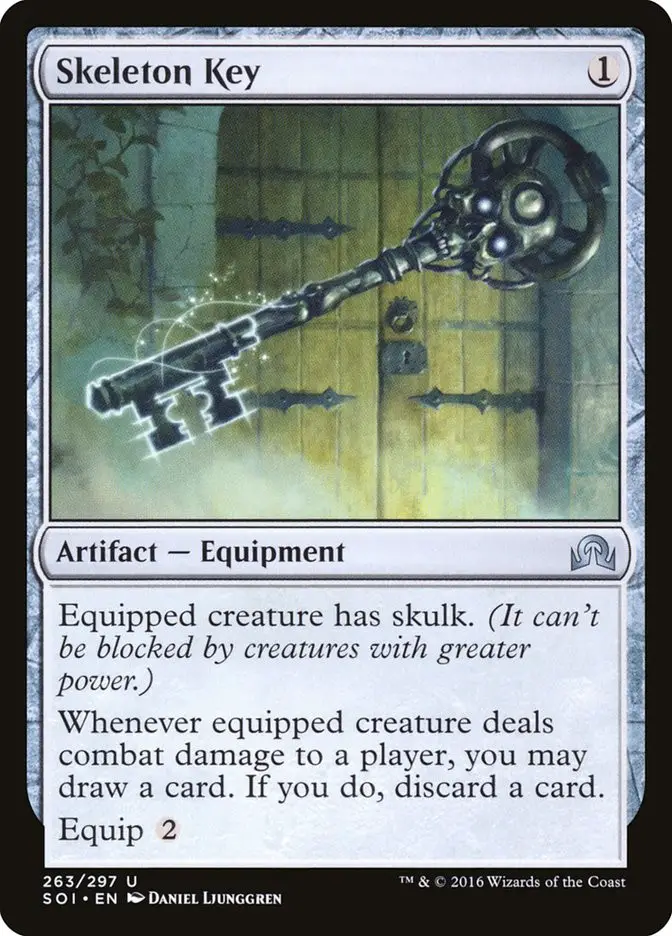 Skeleton Key • Artifact — Equipment (Shadows over Innistrad) - MTG Assist