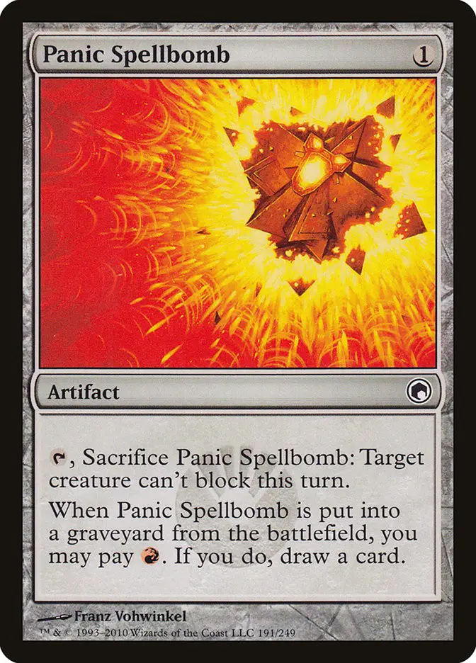 Panic Spellbomb rulings - MTG Assist