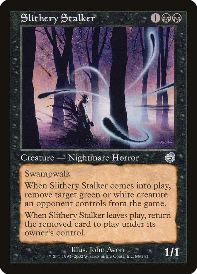 Slithery Stalker • Creature — Nightmare Horror (Torment) - MTG Assist