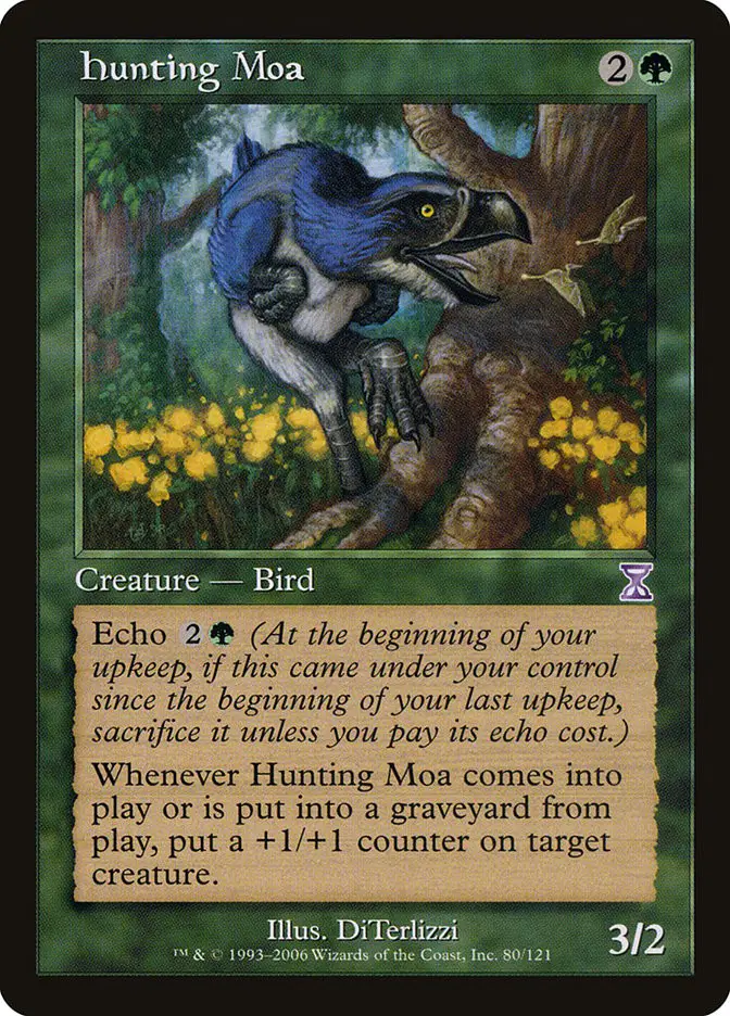 Hunting Moa • Creature — Bird Beast (Time Spiral Timeshifted) - MTG Assist