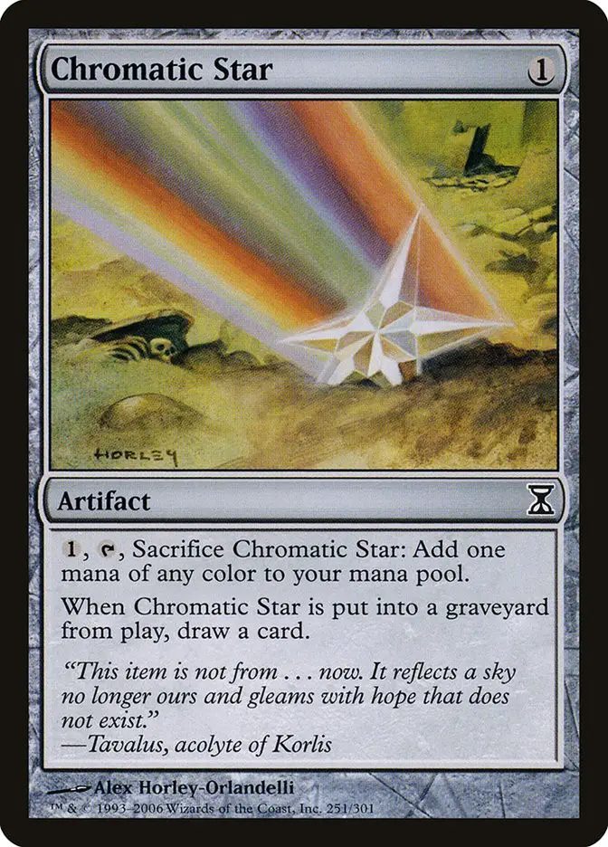 Chromatic Star • Artifact (Time Spiral) - MTG Assist