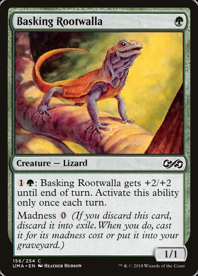 Basking Rootwalla • Creature — Lizard (Ultimate Masters) - MTG Assist