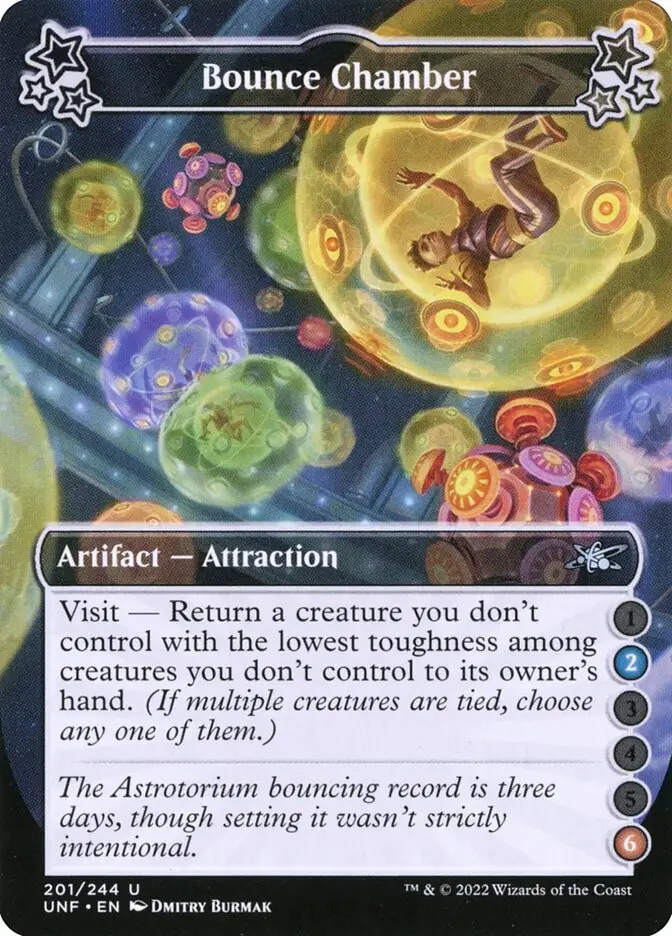 Bounce Chamber • Artifact — Attraction (Unfinity) - MTG Assist