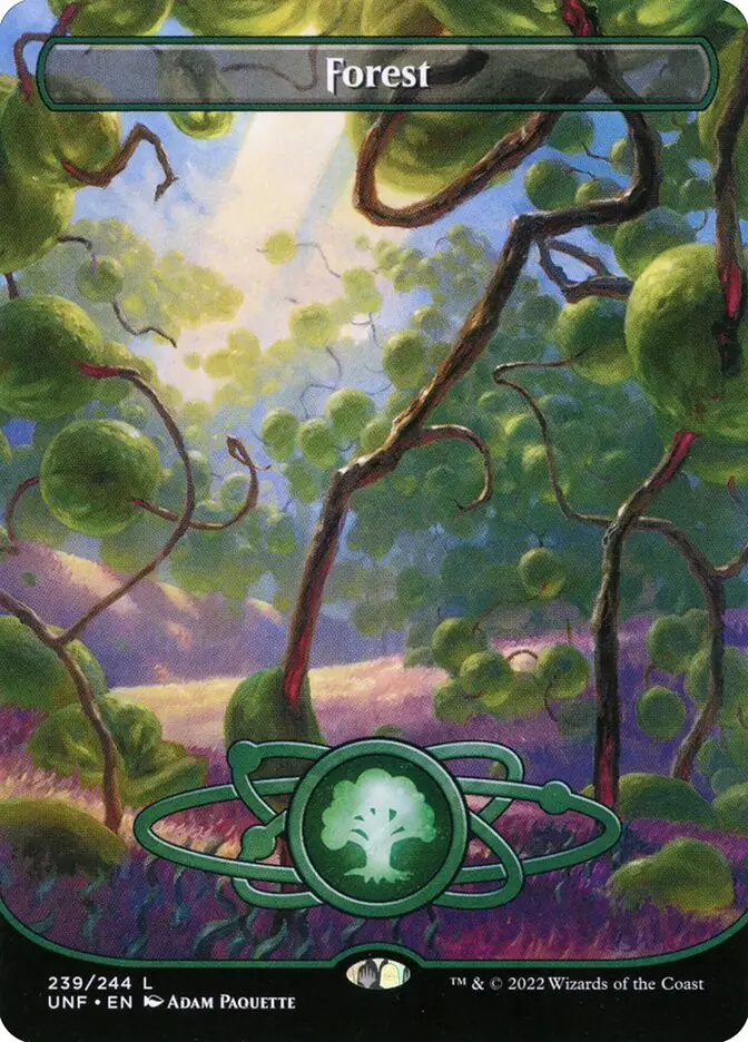 Forest • Basic Land — Forest (Unfinity) - MTG Assist