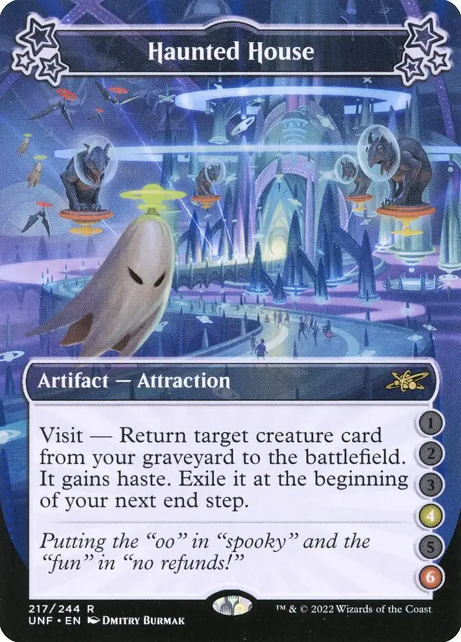 Haunted House • Artifact — Attraction (Unfinity) - MTG Assist