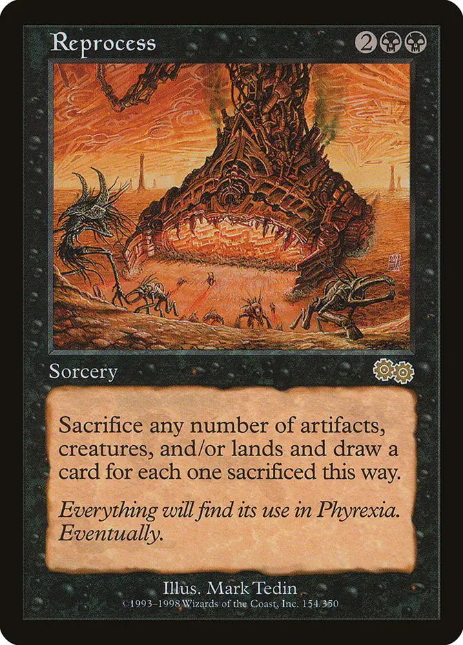 Reprocess • Sorcery (Urza's Saga) - MTG Assist