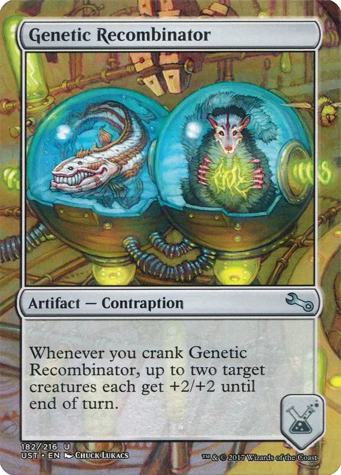 Genetic Recombinator • Artifact — Contraption (Unstable) - MTG Assist