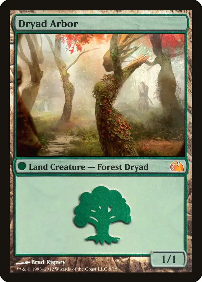 Dryad Arbor • Land Creature — Forest Dryad (From the Vault: Realms ...