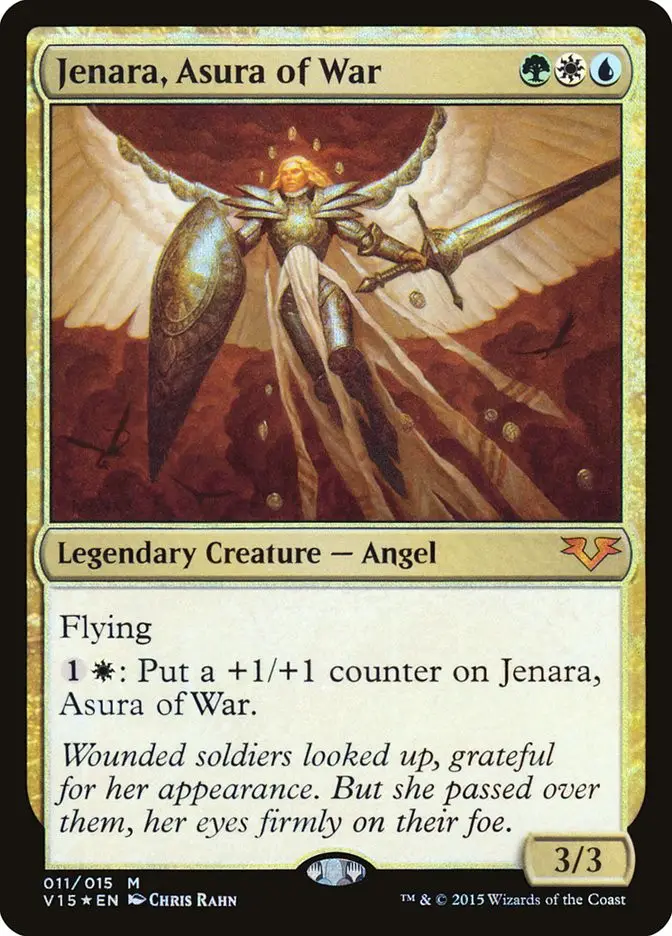 Jenara, Asura of War • Legendary Creature — Angel (From the Vault ...