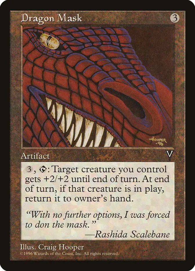 Dragon Mask • Artifact (Visions) - MTG Assist