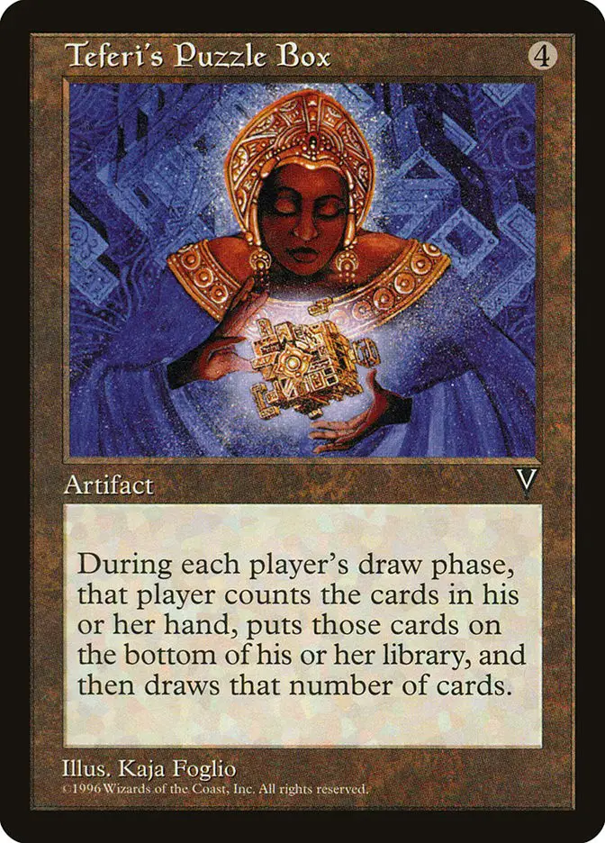 Teferi's Puzzle Box • Artifact (Visions) - MTG Assist