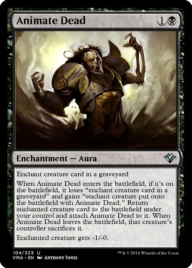 Animate Dead • Enchantment — Aura (Vintage Masters) - MTG Assist